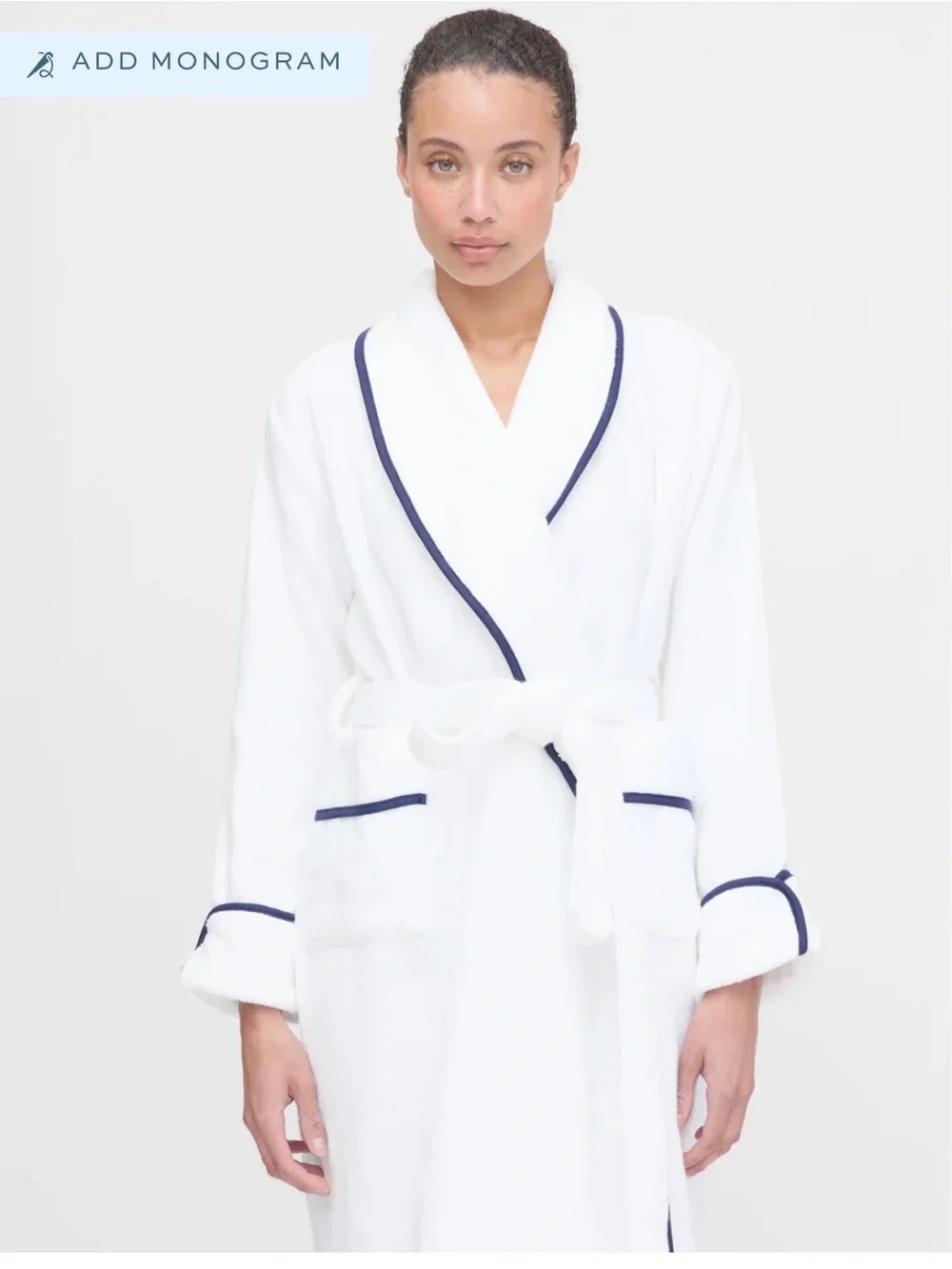 Hill House | Intimates & Sleepwear | Hill House The Hotel Robe In White ...